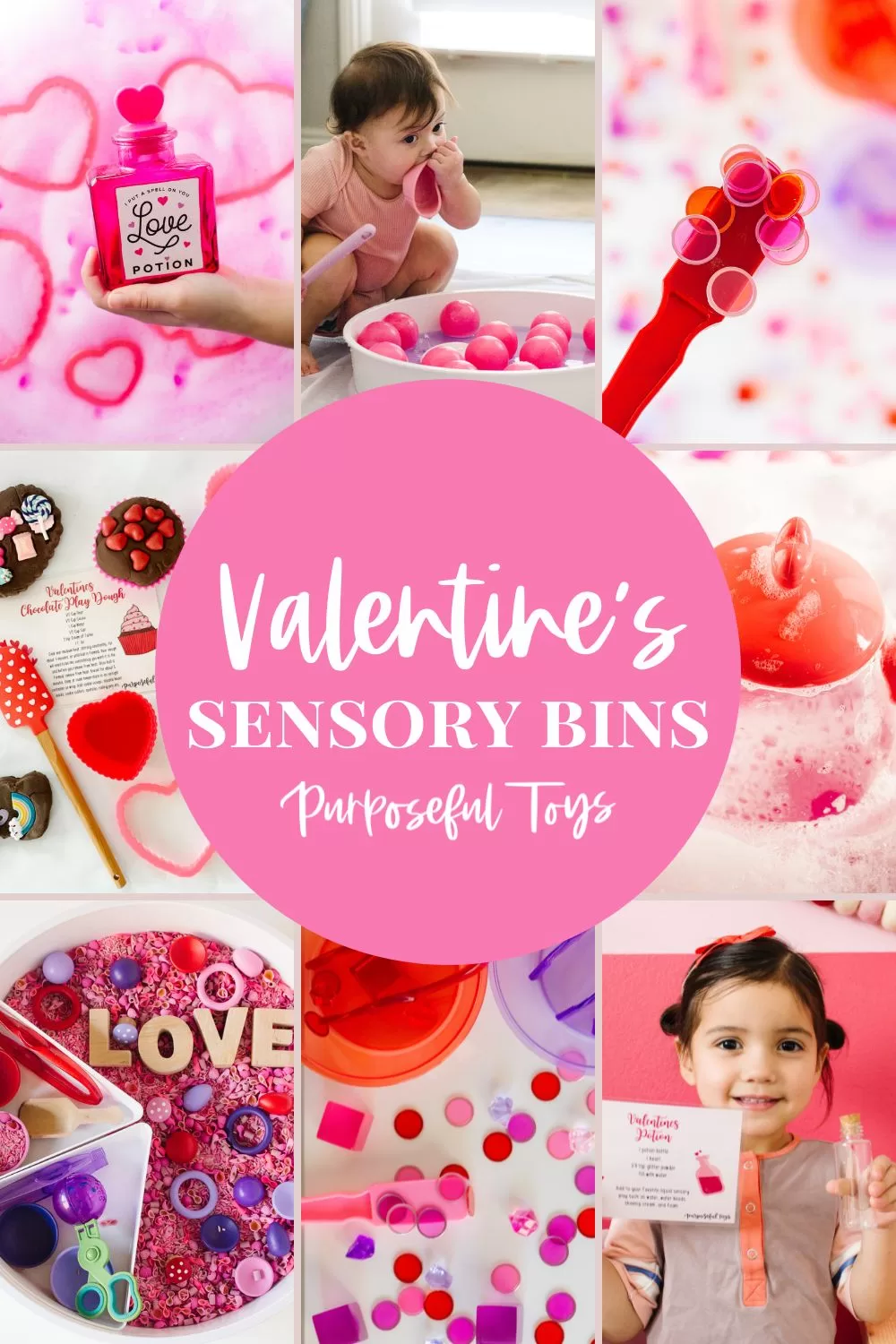 Valentine’s Sensory Bins - Purposeful Toys