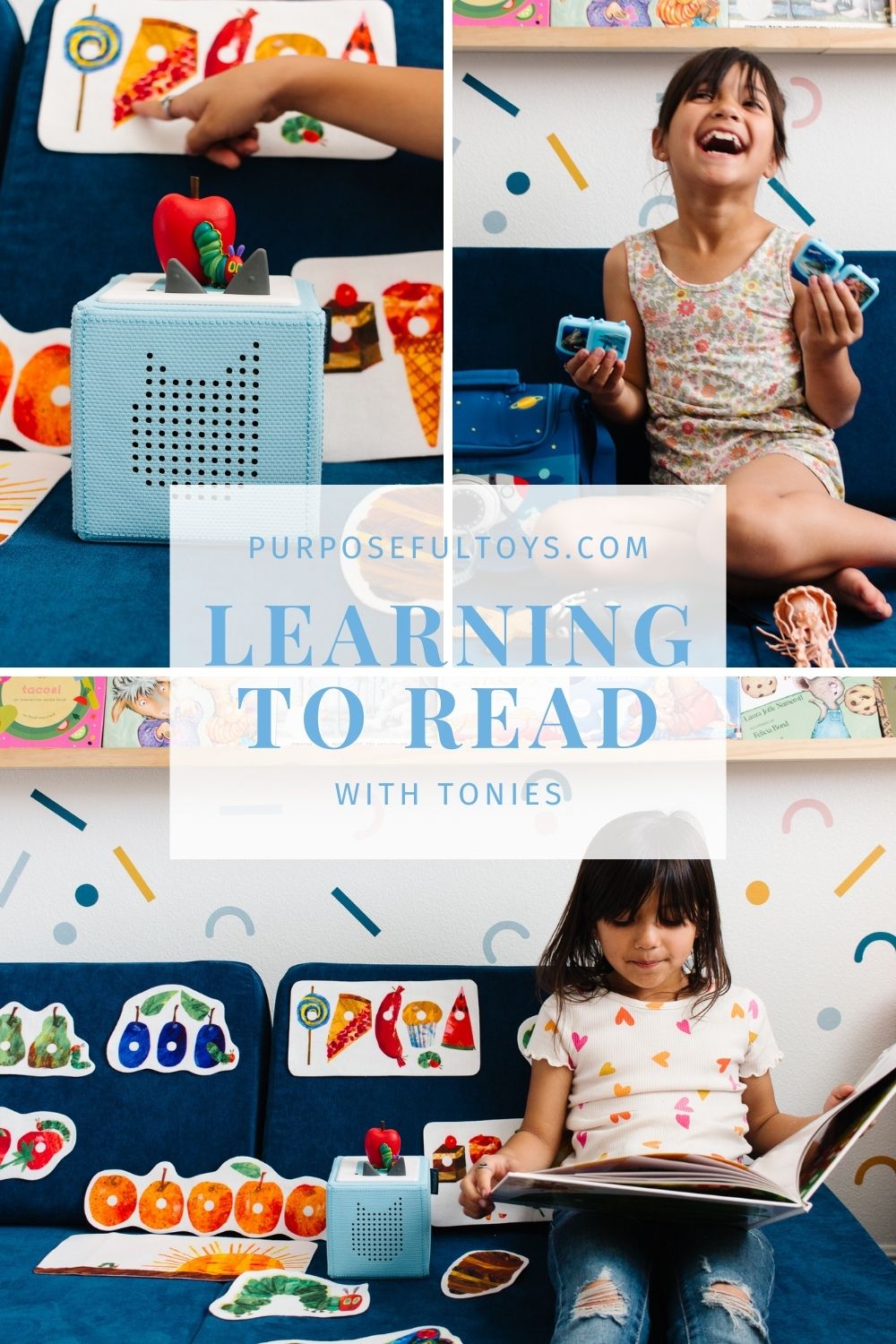 Kids are Learning to Read with Tonies - Purposeful Toys