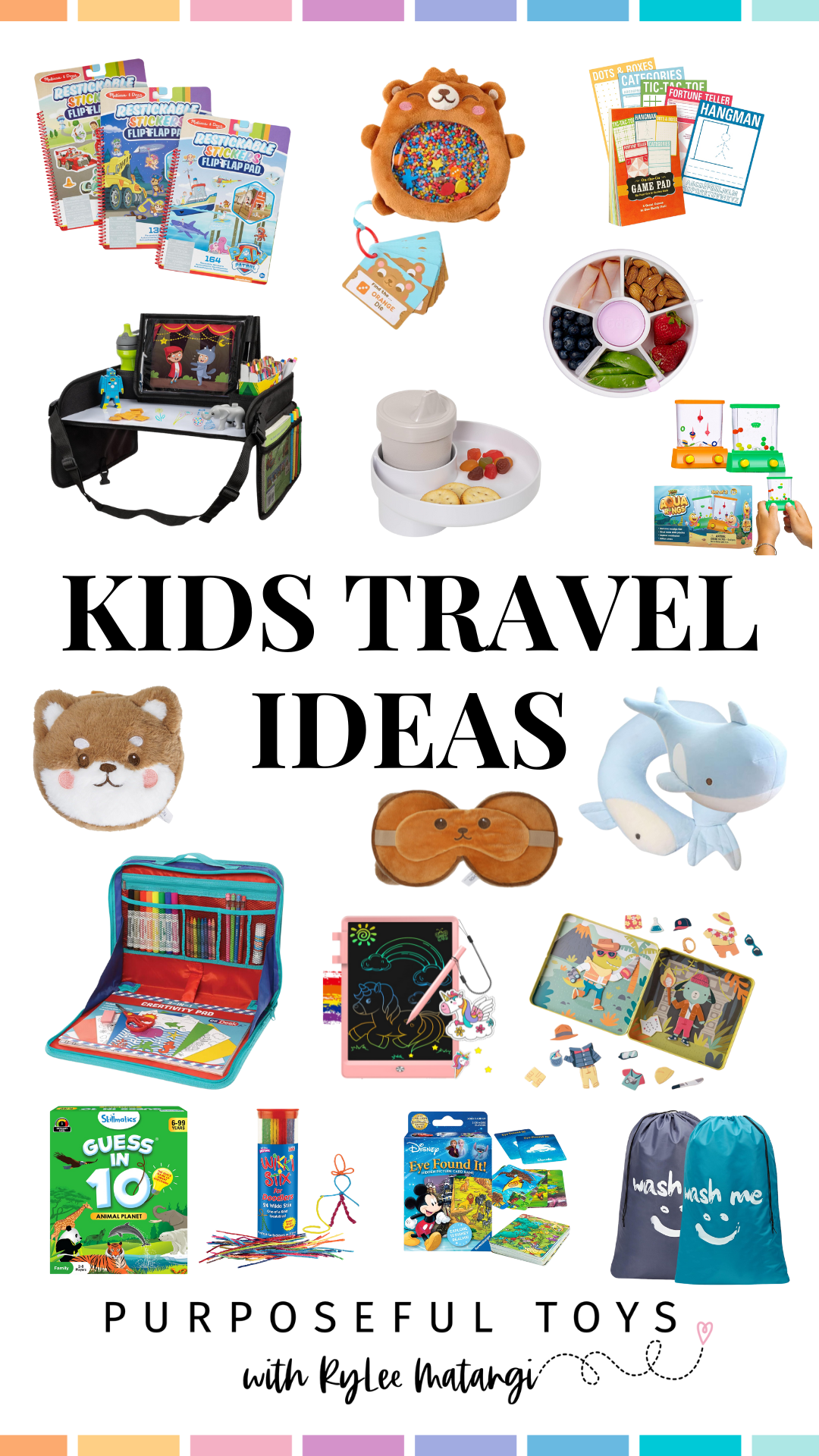 Must-Have Items For Easy Travel With Kids - Purposeful Toys